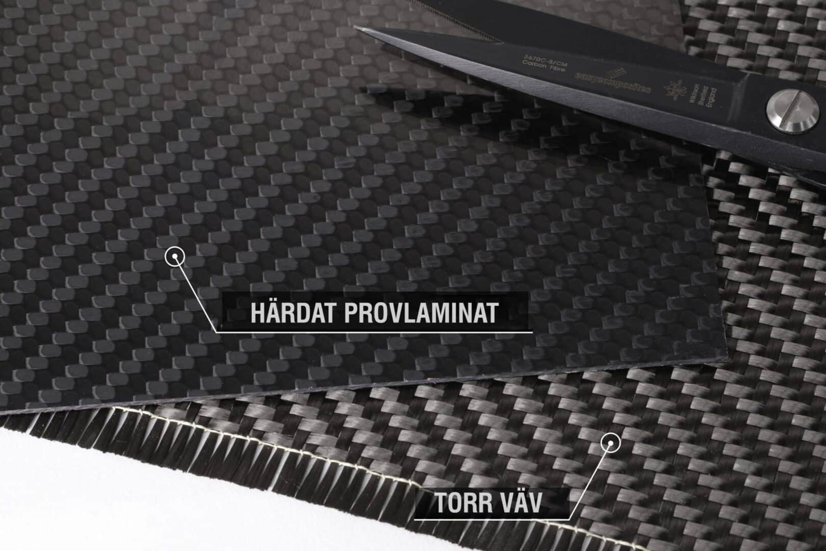 Kolfiberväv 650g 2x2 Twill 12K | DockYard Composites